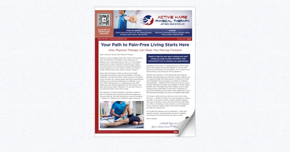 Active Kare Physical Therapy - February 2025