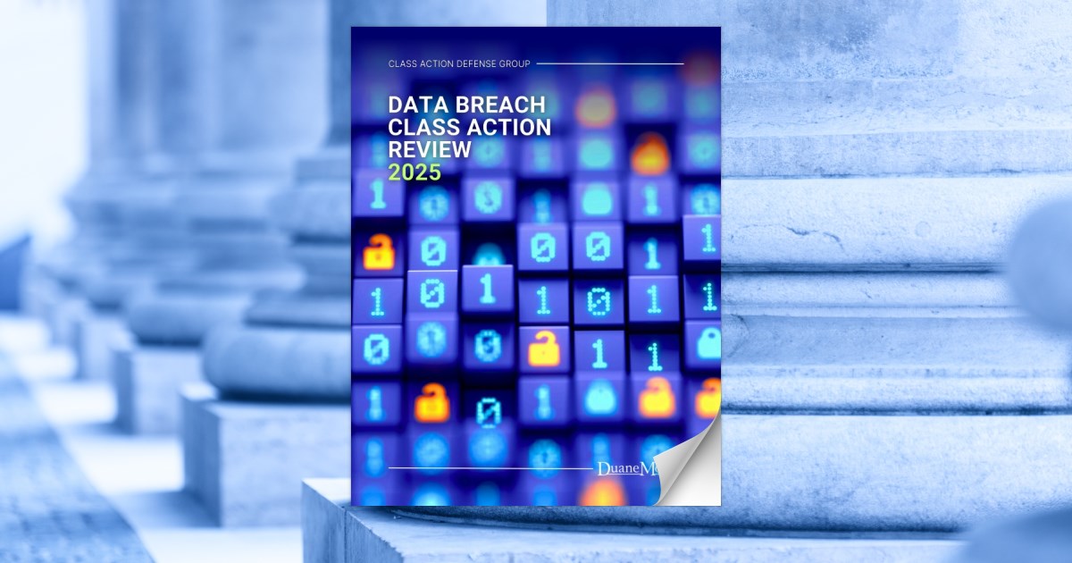 Data Breach Class Action Review – 2025