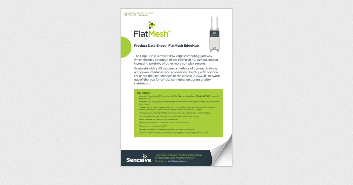 PDS-FM3H-LTE FlatMesh EdgeHub