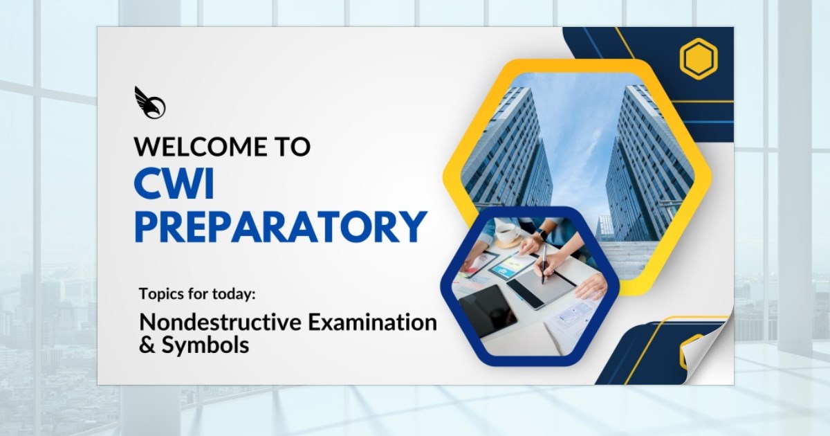Nondestructive Examination & Symbols