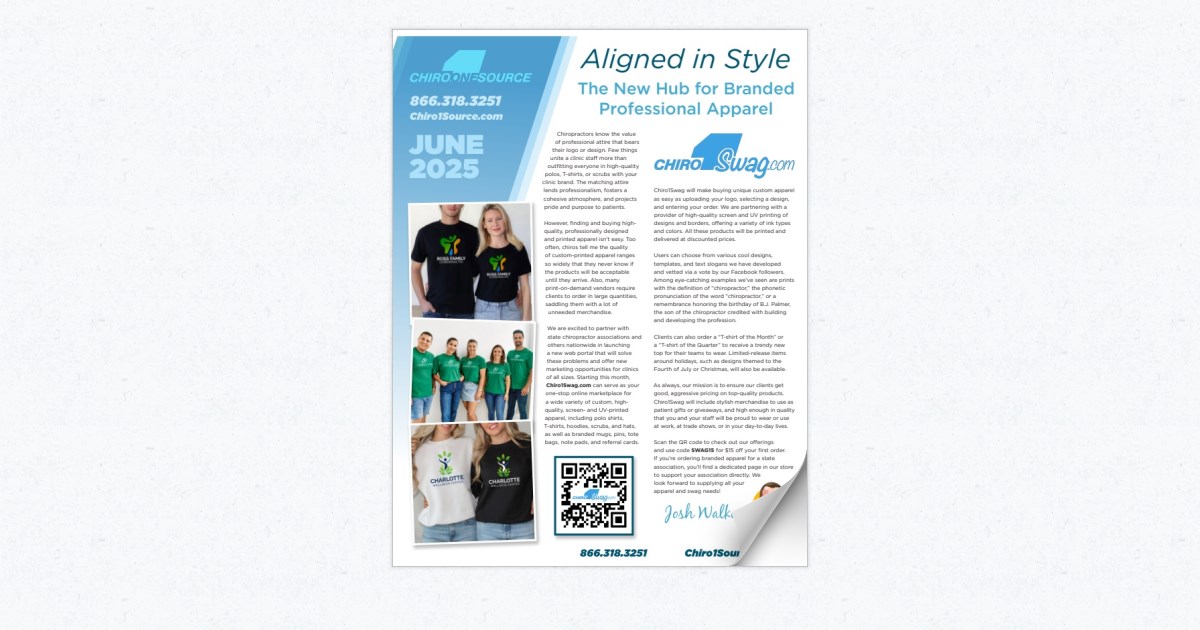 Chiro1Source - June 2025