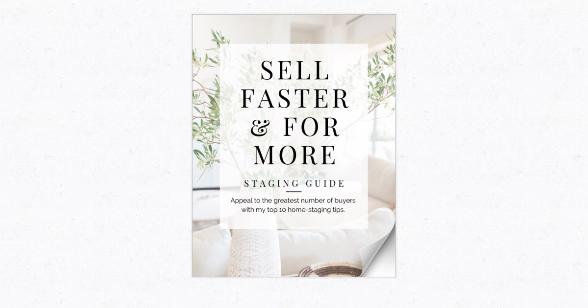 Sell Faster & For More - Susan Matthews