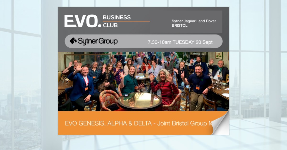 Event Factsheet: EVO Bristol Mega Meet Breakfast 20 Sept