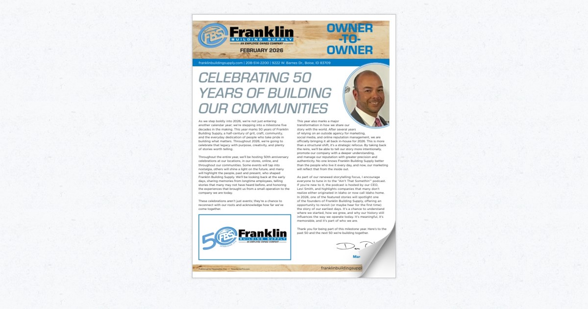 Franklin Building Supply - February 2026