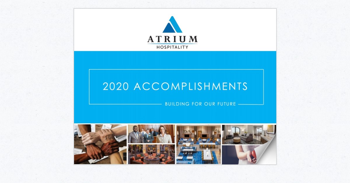 2020 Atrium Hospitality Successes - Page 2