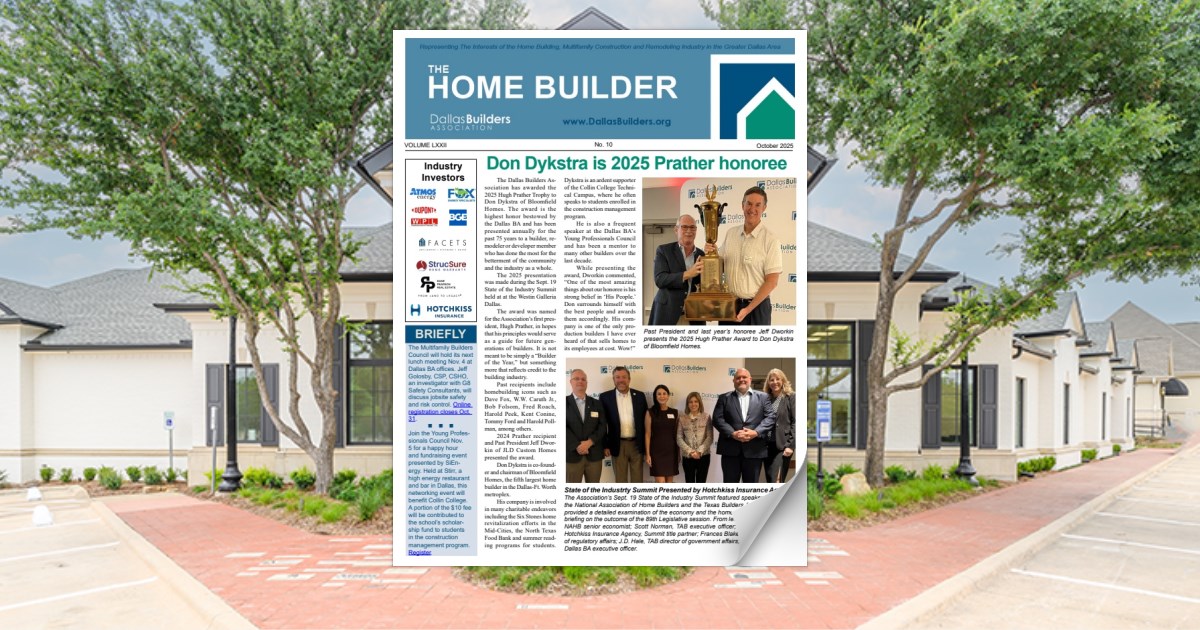 The Home Builder - October 2025