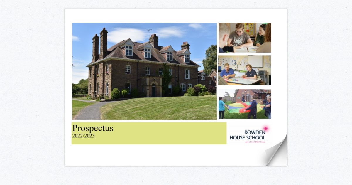 Rowden House School Prospectus 2022 2023