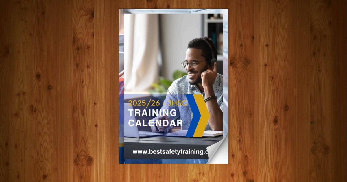 2025 Official JHSC Calendar