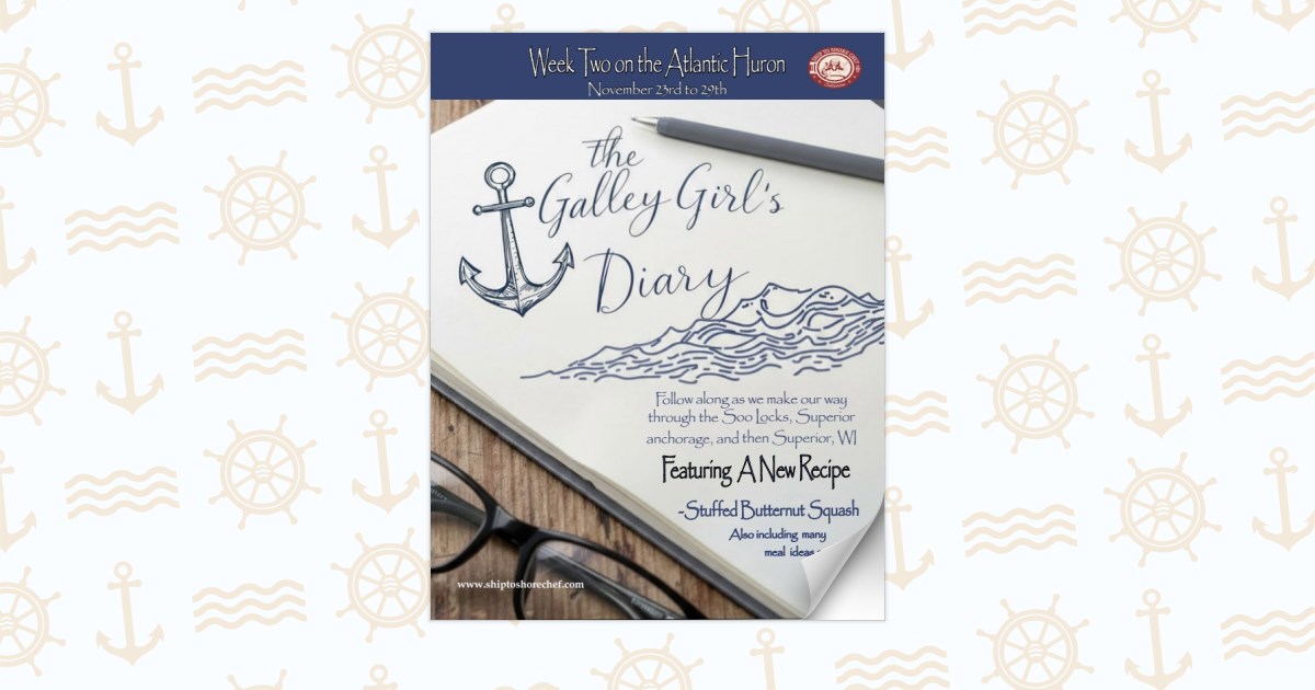 Week two The Galley Girl's Diary Premiere Edition - Page 6-7