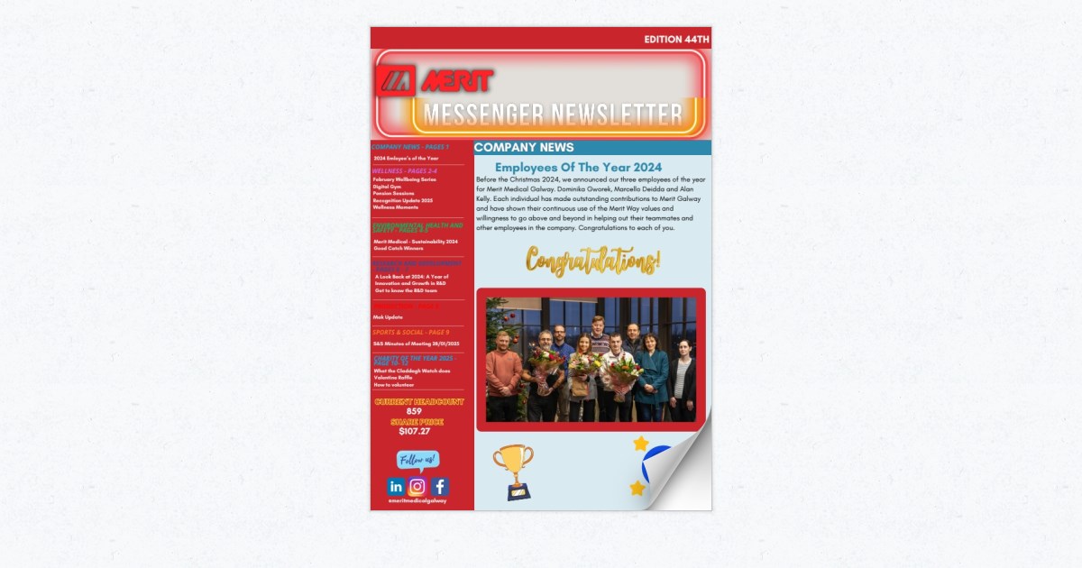 Merit Messenger Newsletter - 44th Edition