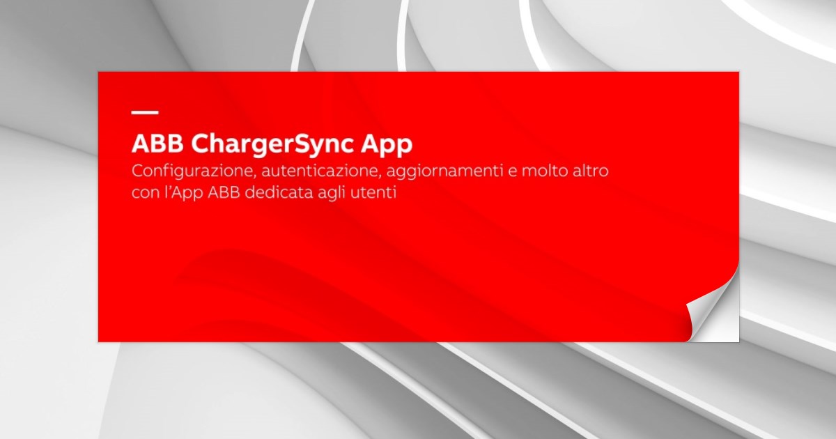 ABB ChargerSync App
