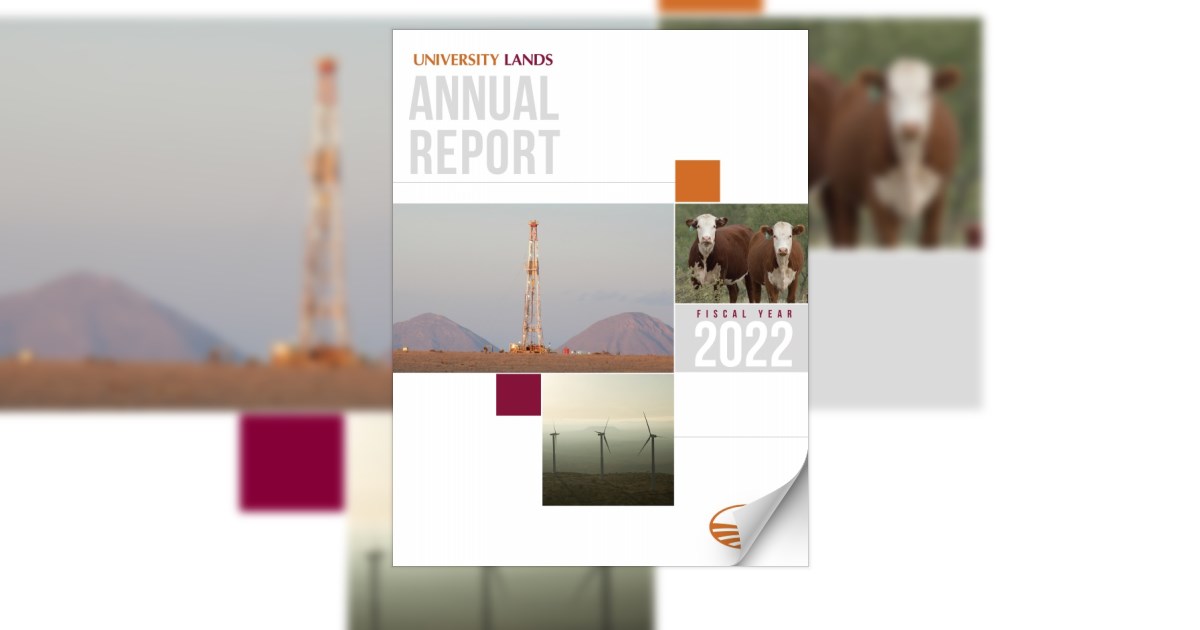 University Lands FY22 Annual Report