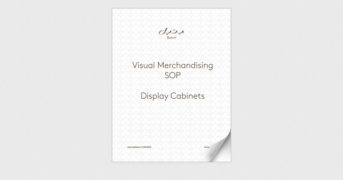 Merchandising Manual_Display Cabinets