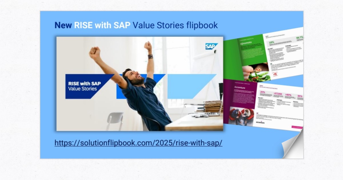 RISE with SAP Value Stories
