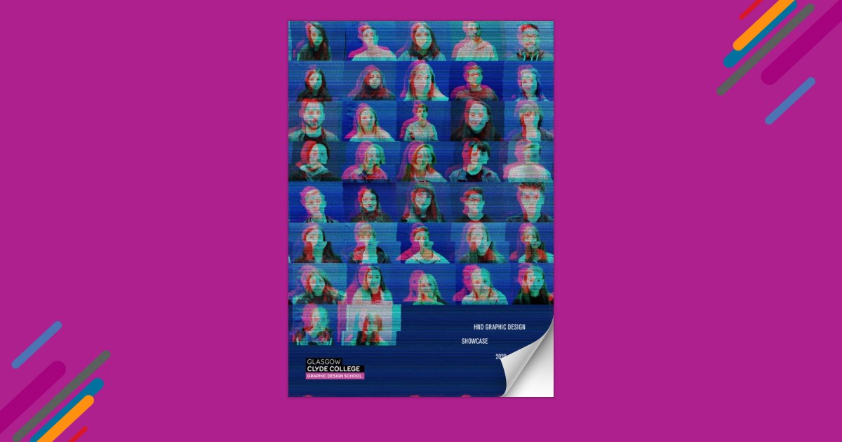 Glasgow Clyde College HND Graphic Design Showcase 2020