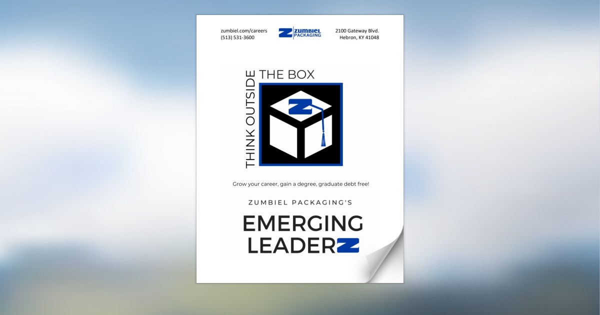 Zumbiel Packaging's Emerging LeaderZ