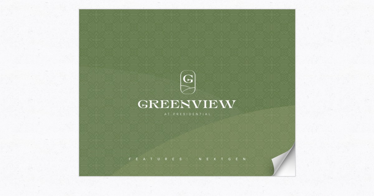 Greenview at Presidential Next Gen Features - Page 3