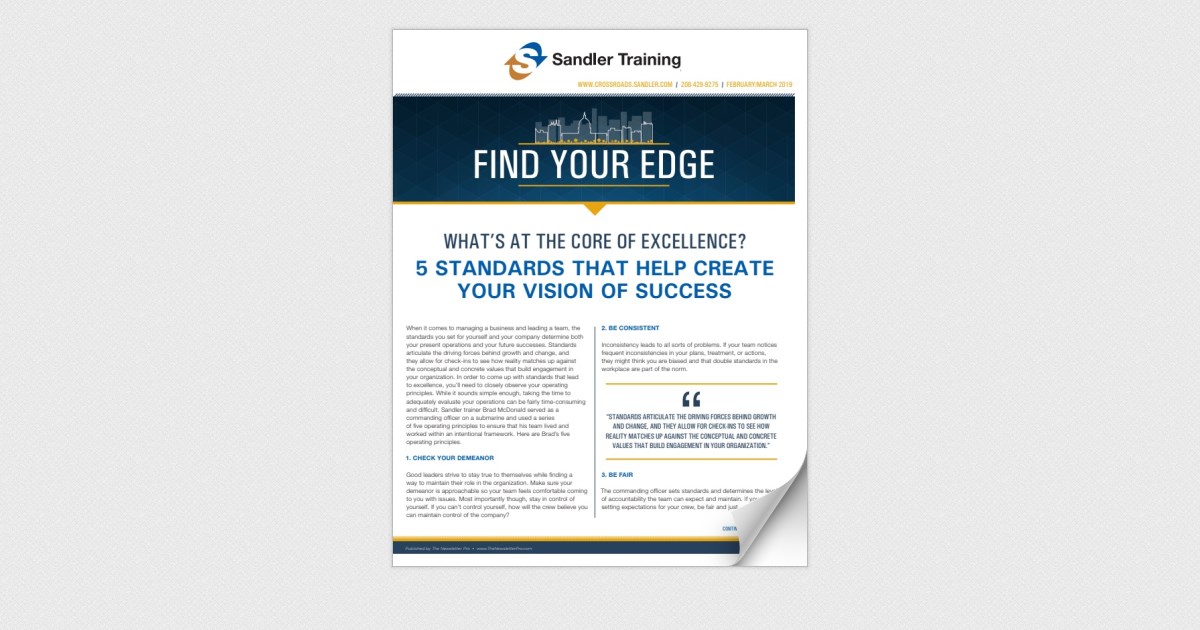 Sandler Training - February/March 2019 - Page 4