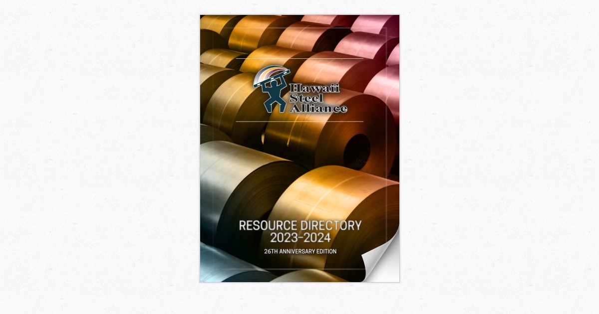 Hawaii Steel Alliance Resource Directory 2023–2024