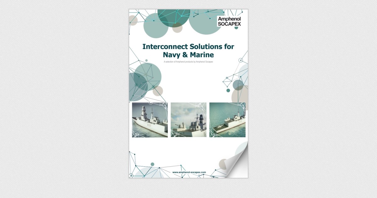 Brochure interconnect solutions for navy and marine