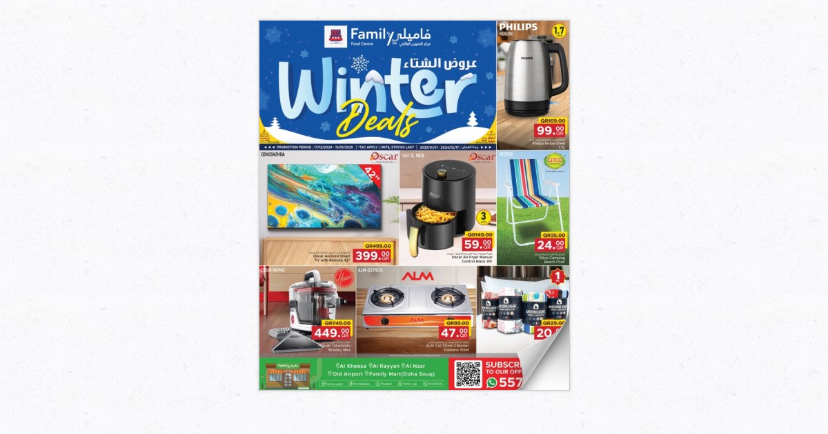 Winter Deals at Family