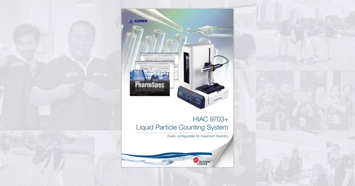 [Beckman Coulter] HIAC 9703+ Liquid Particle Counter