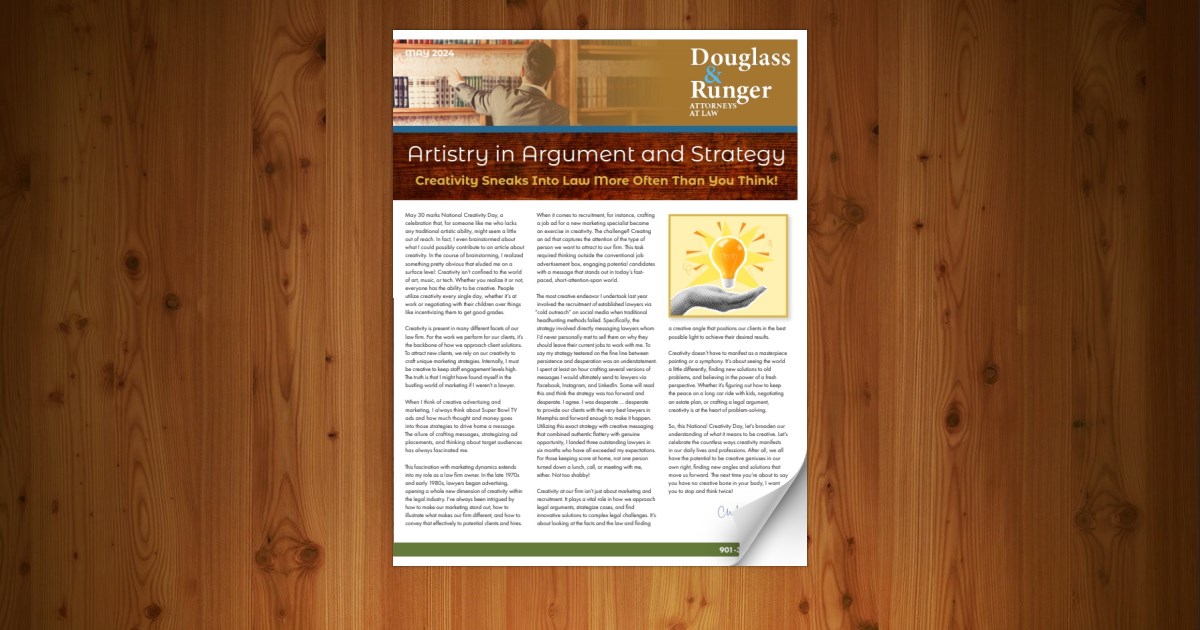 Douglass & Runger - May 2024