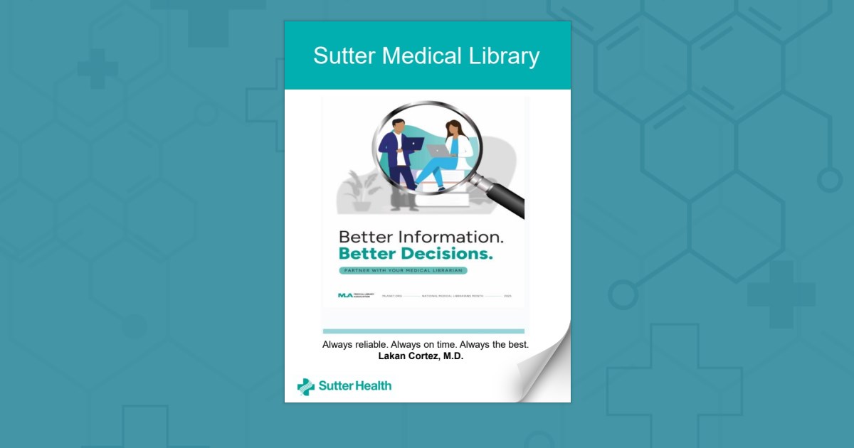 Sutter Medical Libraries