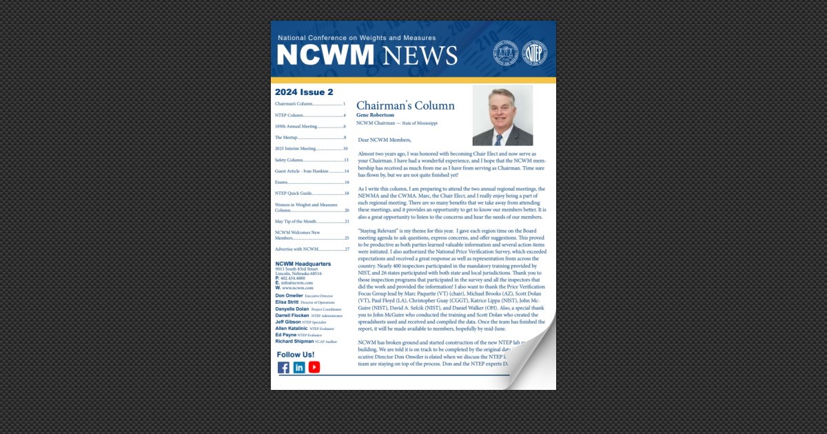 2024_NCWM Newsletter, Issue #2