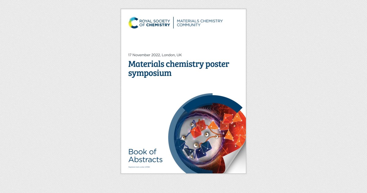 Materials chemistry poster symposium