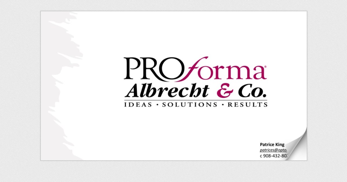 Proforma Albrecht & Co. Herschel