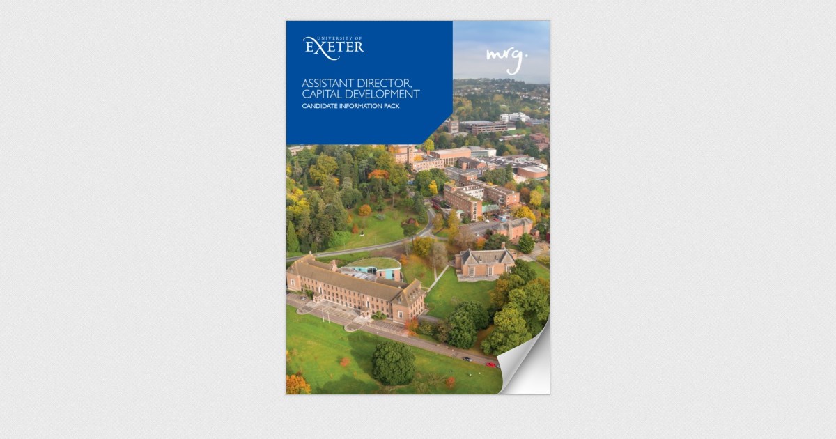 University of Exeter - Assistant Director, Capital Develop…