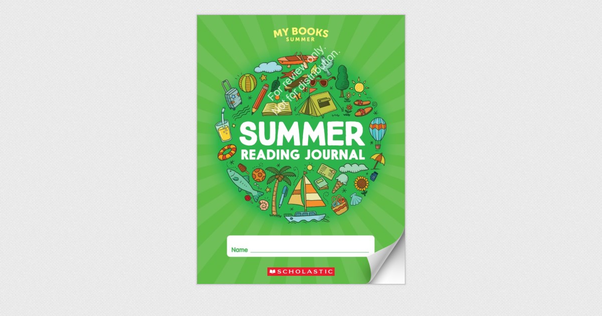My Books Summer Reading Journal