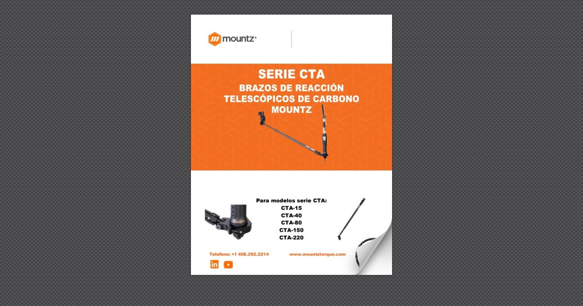 CTA Telescopic Torque Arm Manual - Spanish
