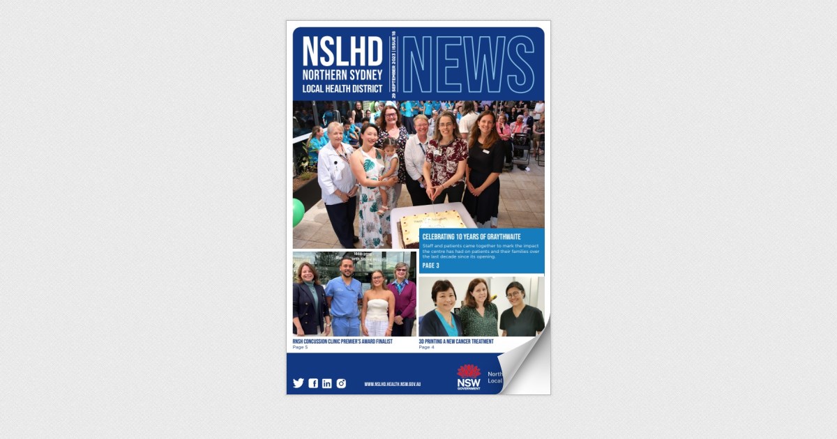 NSLHD News 29 September 2023