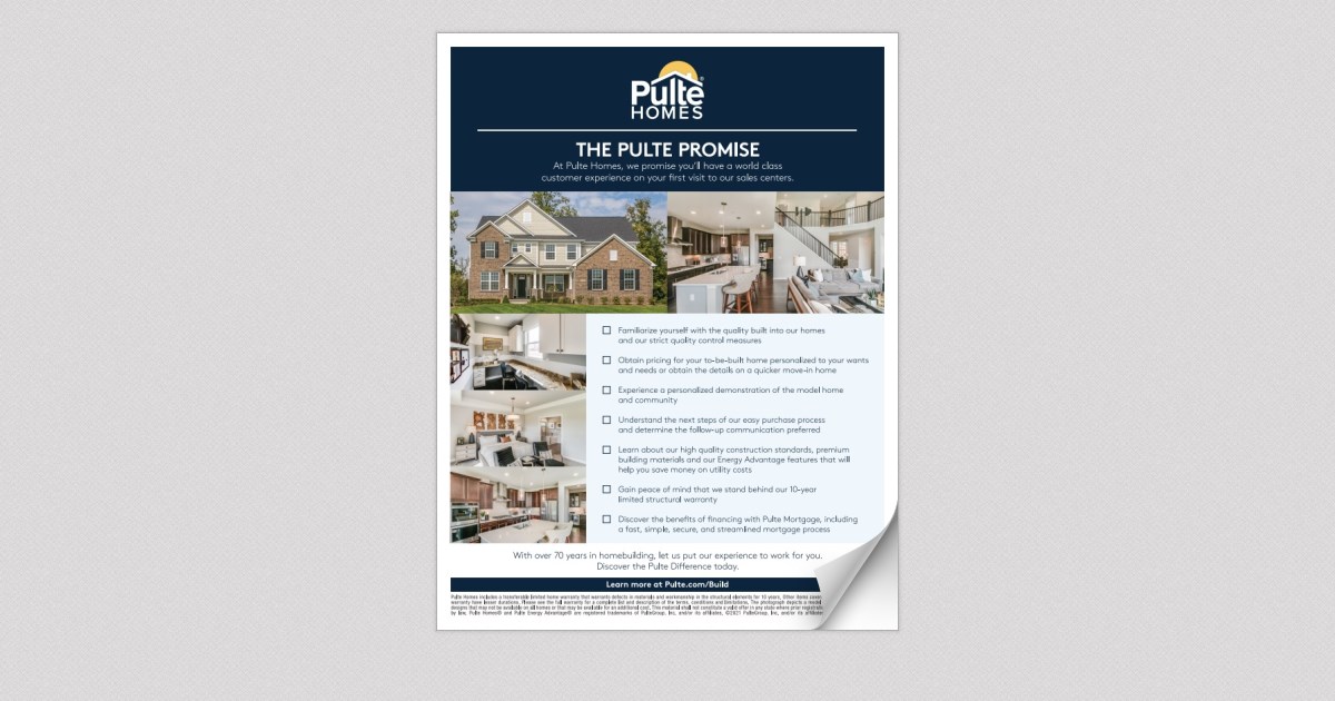 The Pulte Promise