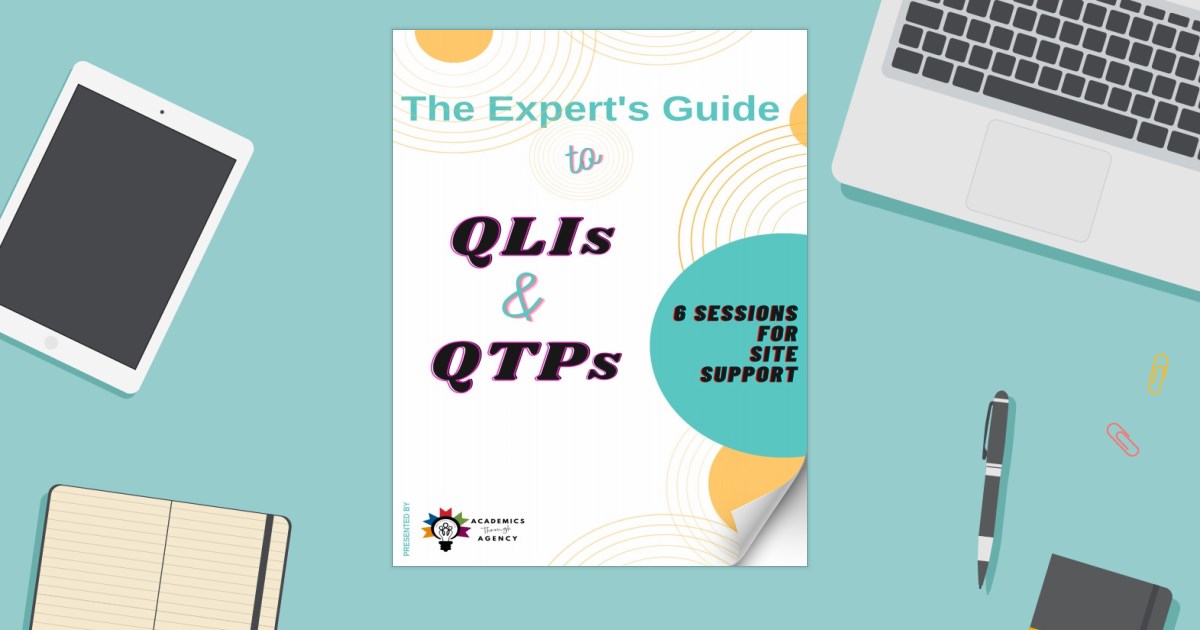 Site Support for Developing QLIs and QTPs - Page 6