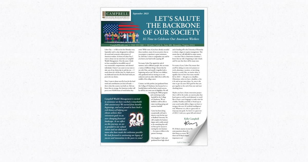 Campbell Wealth Management - September 2023