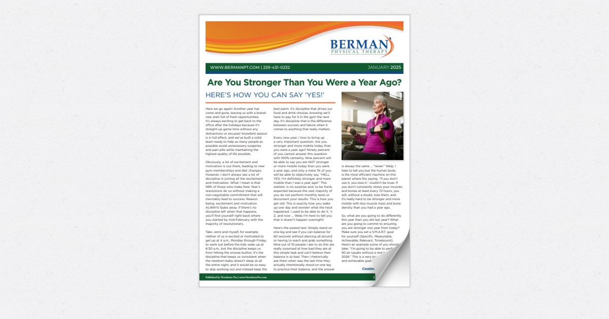 Berman Physical Therapy - January 2025 - Page 2