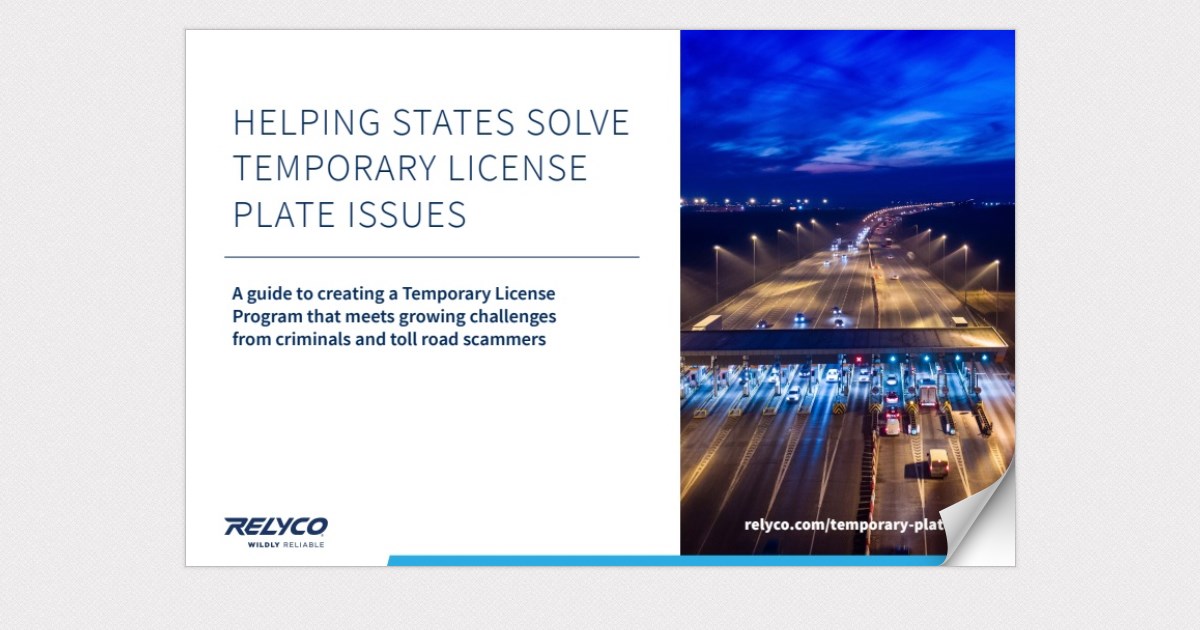 RELYCO Temporary License Plates Guide - Page 2