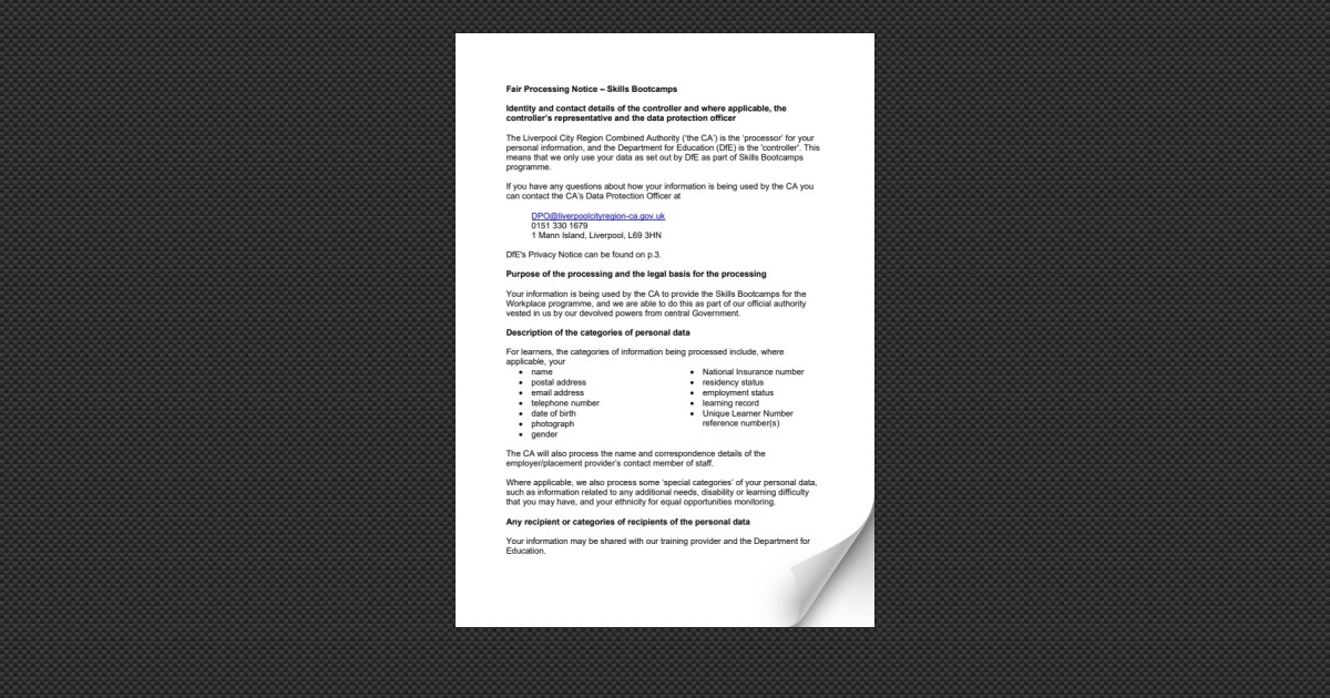 Fair-Processing-Notice-Skills-Bootcamps_Wave4v1 LCR