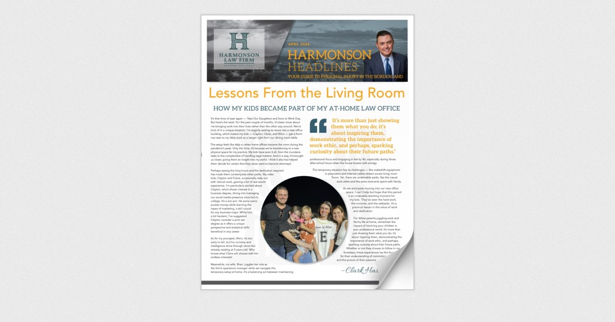 Harmonson Law Firm - April 2024
