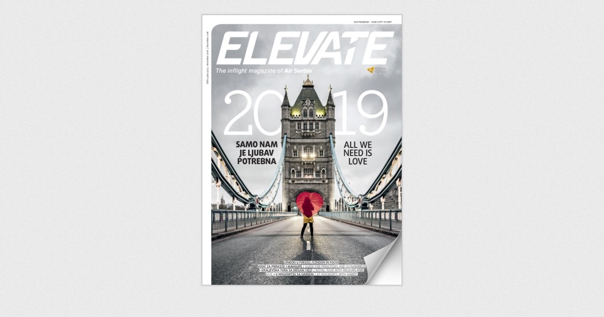 Elevate December 2018 | Air Serbia