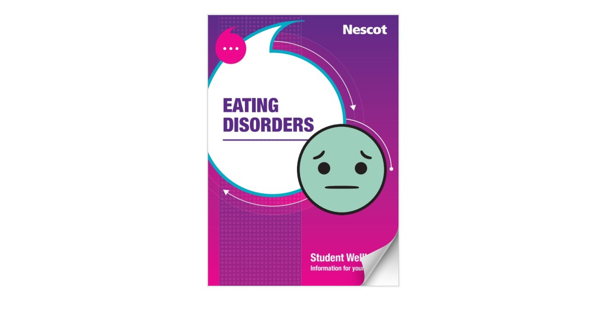 03696 A5 Wellbeing Leaflet Eating Disorders 2025