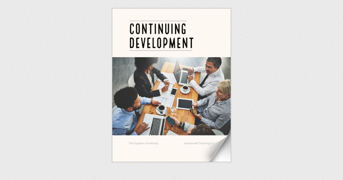 Continuing Your Professional Development Three Ways