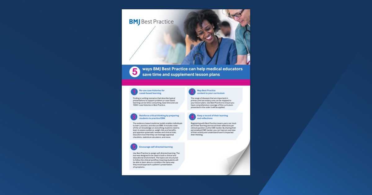 - BMJ BP Medical Education Tips