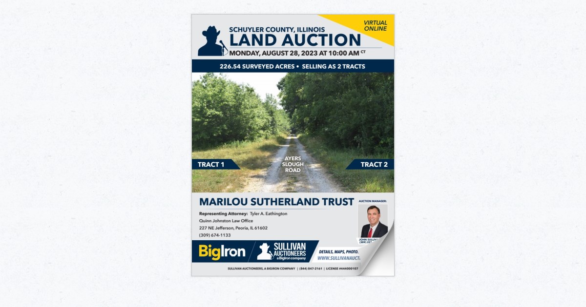 Sutherland Sale Bill