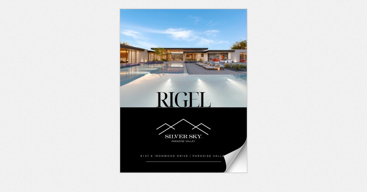 Silver Sky - Rigel Booklet