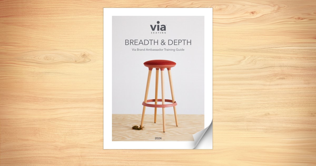 Via Seating Breadth and Depth 2024