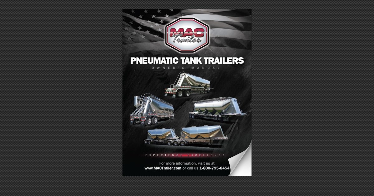 Pneumatic Trailers - Owners Manual - Page 4